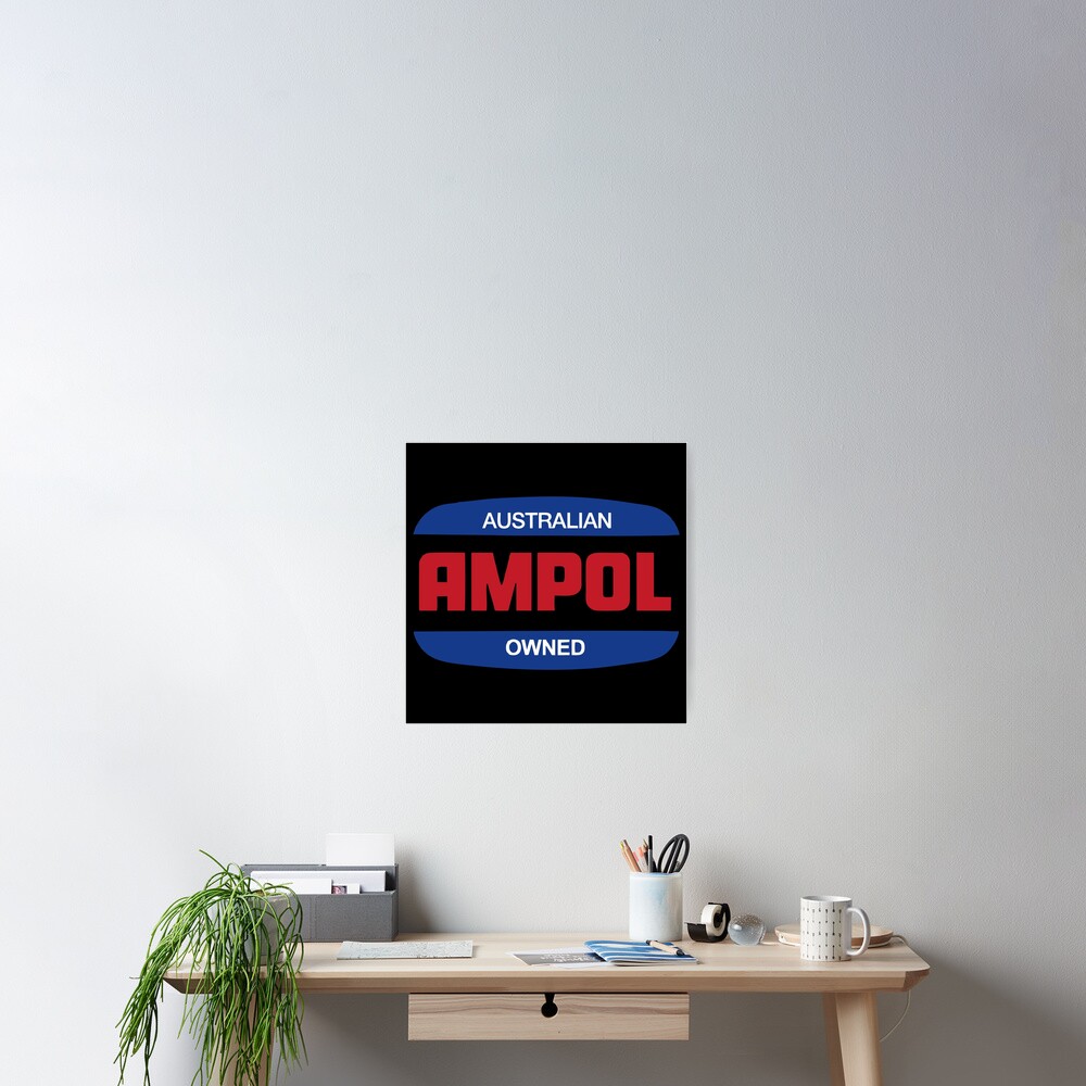 "Ampol Old Logo" Poster by samuelinkan | Redbubble