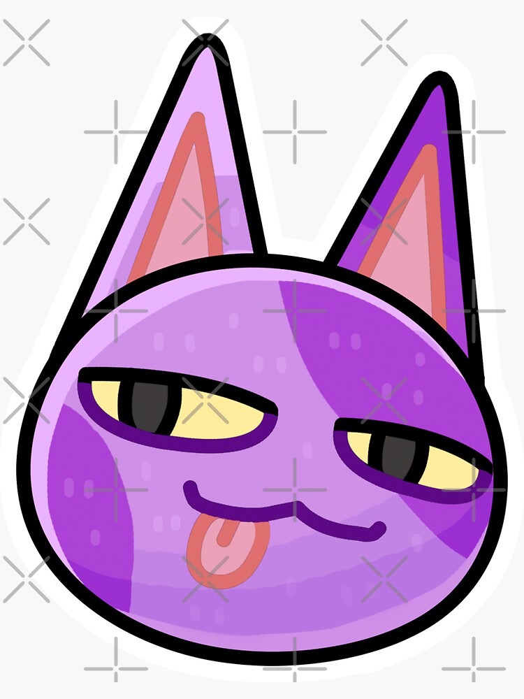 "ACNH Bob Sticker" Sticker for Sale by ViwitchedArt | Redbubble