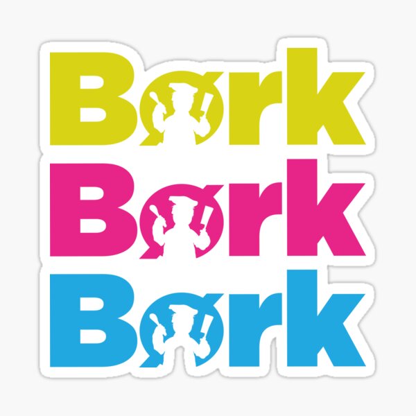 "Bork Bork Bork - The Swedish Chef" Sticker by mexicanwrestler | Redbubble