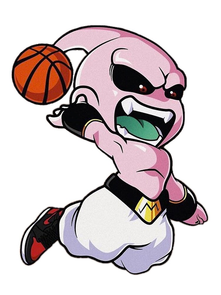 "Majin Buu Slam Dunk" Drawstring Bag for Sale by RezsurRectz | Redbubble