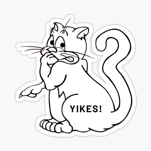 Yikes Song Stickers | Redbubble