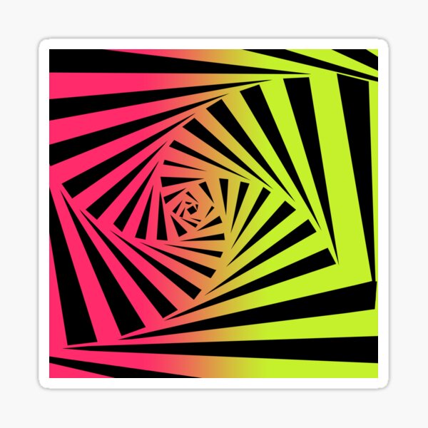 "Vision Gator Swirl" Sticker for Sale by stayrad | Redbubble