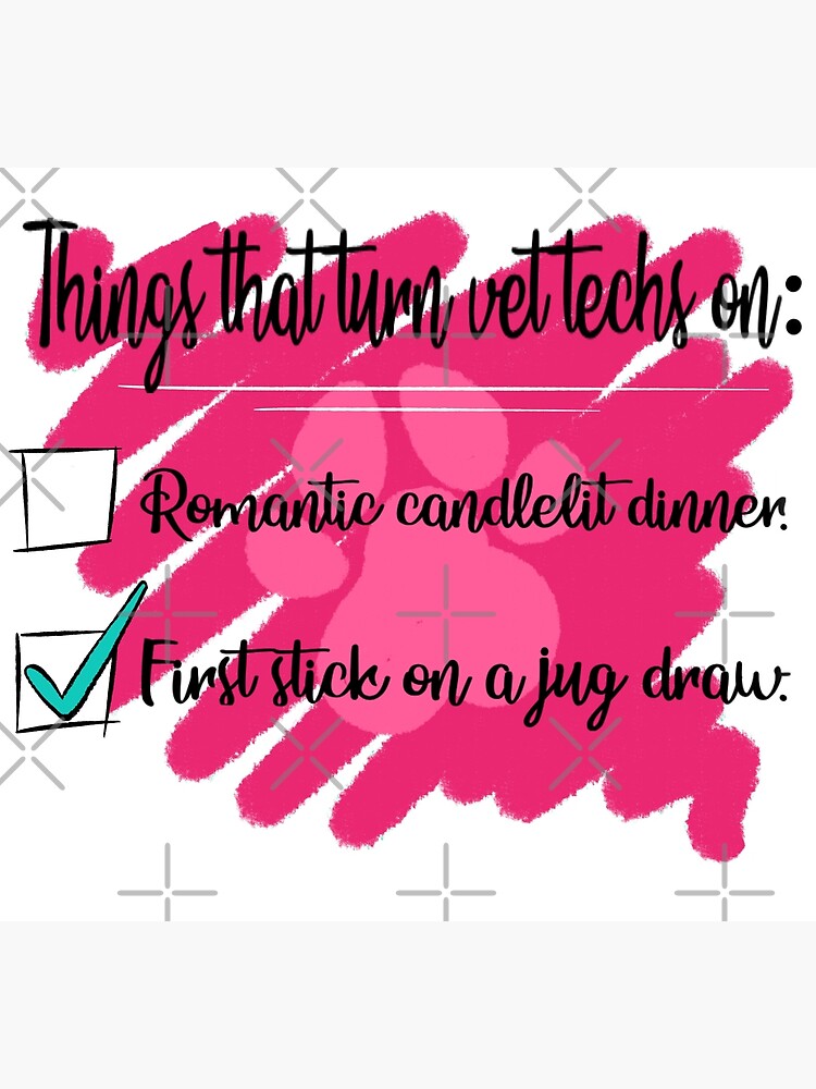 "Vet Tech Checklist" Greeting Card for Sale by Shaybay66 | Redbubble