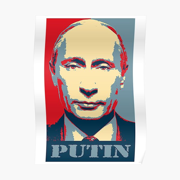 Vladimir Putin Posters | Redbubble