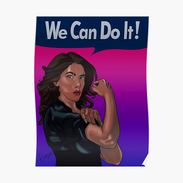 "Rosa the Riveter" Poster by AthenaLeonti | Redbubble