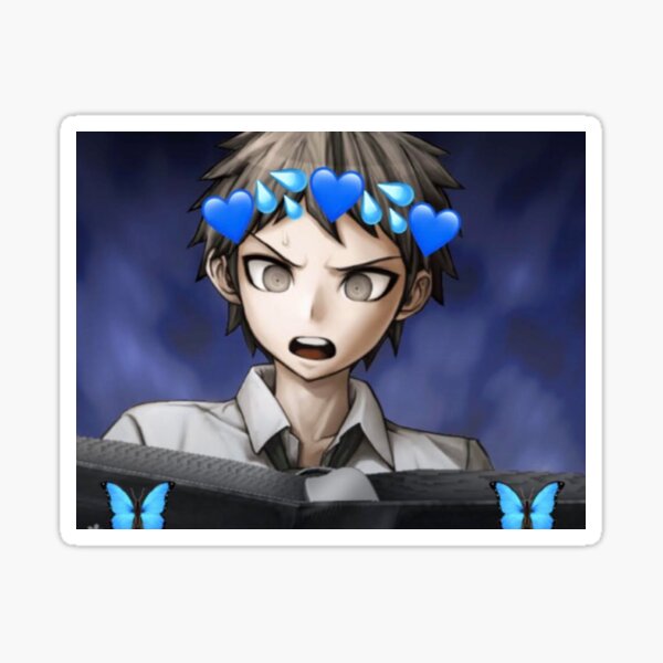 "hajime hinata" Sticker for Sale by celestialuden1 | Redbubble
