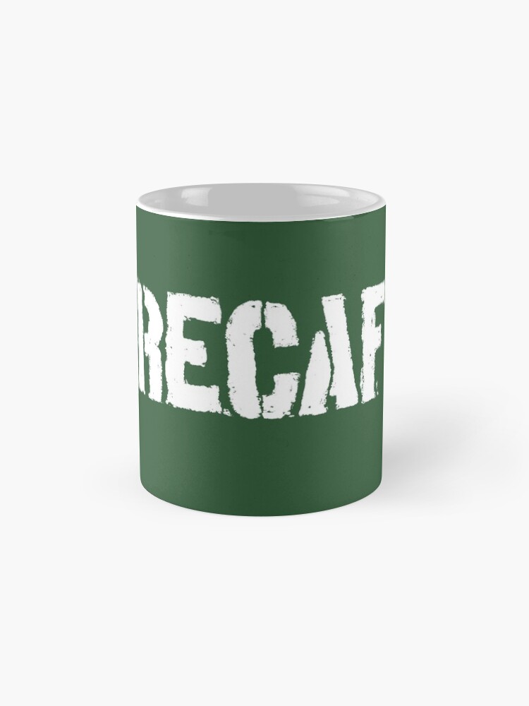 "Recaf" Coffee Mug for Sale by Vagrantwanderer | Redbubble
