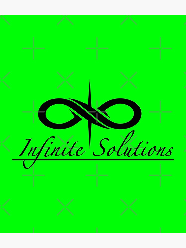 "Infinite solutions Brand Logo" Art Print by dannybaltazar | Redbubble