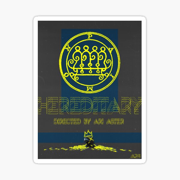 "Hereditary #2 Poster" Sticker for Sale by Snozzcumbersux | Redbubble