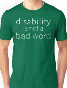 Disability: T-Shirts | Redbubble