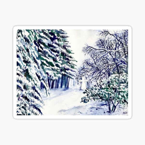 "Before The Thaw" Sticker by Arthur-Deaville | Redbubble
