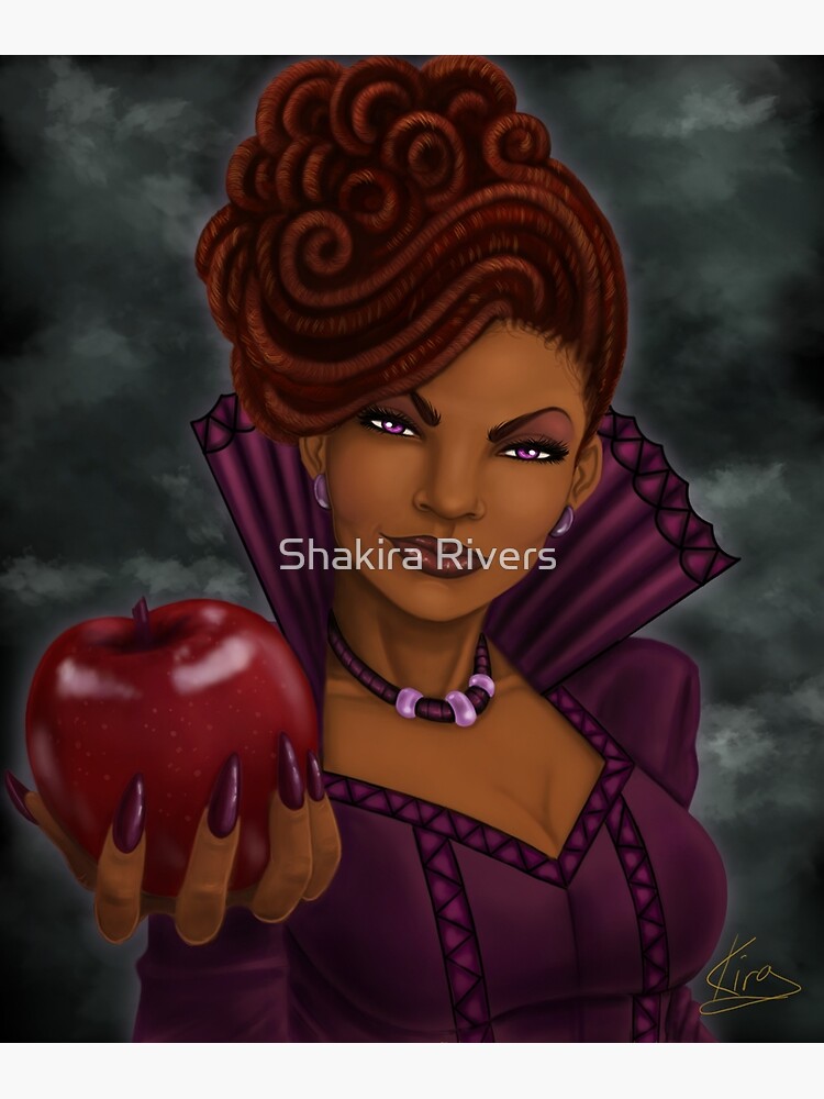 "The Dreaded Queen| Beautiful Black Woman Fantasy Art" Art Print for ...