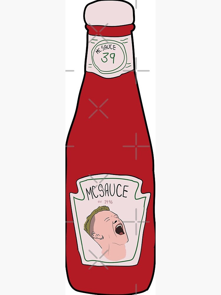 "Scott McTominay McSauce Ketchup Bottle" Poster for Sale by Hevding ...