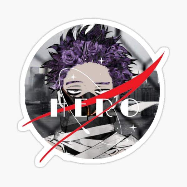 "Shinsou Hitoshi NASA logo hero 1A Brainwash" Sticker by queerwriter ...