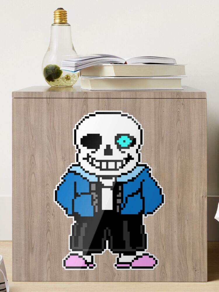 Undertale Sans Figure Stand 3D Printed Figurine Gaming Desk