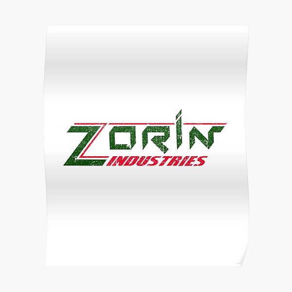 "Max Zorin Ind. (Variant)" Poster by huckblade | Redbubble
