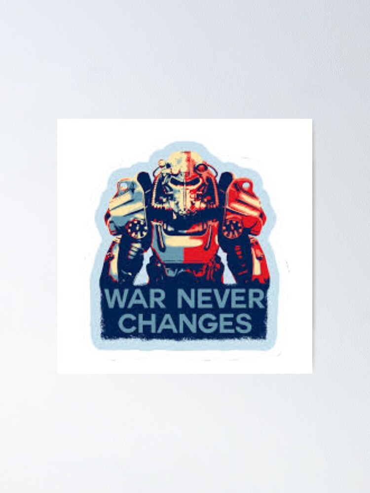 "Fallout power armor" Poster by Chimera-Macabre | Redbubble