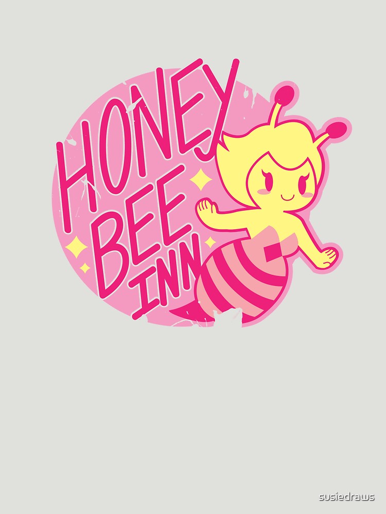 "Honey Bee Inn" T-shirt for Sale by susiedraws | Redbubble | final ...