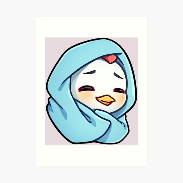 "Cozy Emote Design" Art Print by SmexiestChicken | Redbubble