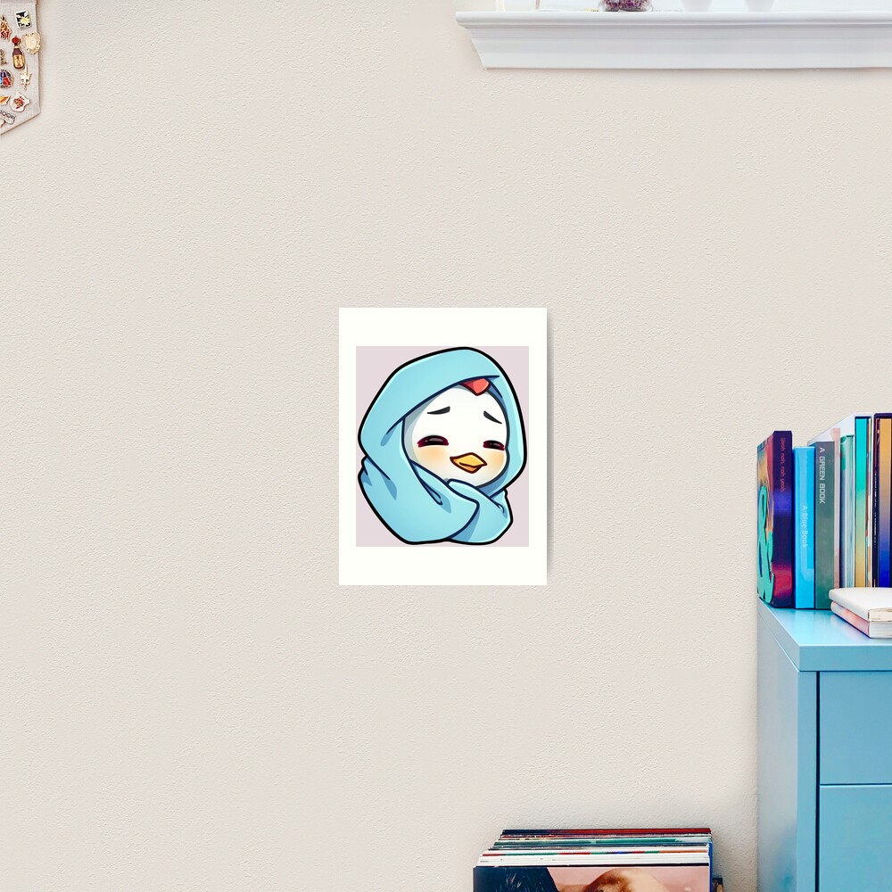 "Cozy Emote Design" Art Print by SmexiestChicken | Redbubble