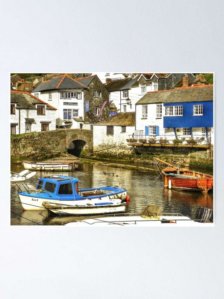 "Polperro. Cornwall" Poster by hanspeder | Redbubble