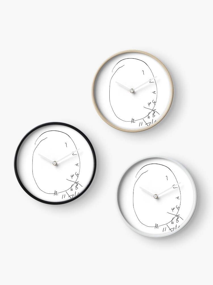 "Will's Clock - Hannibal" Clock for Sale by huckblade | Redbubble