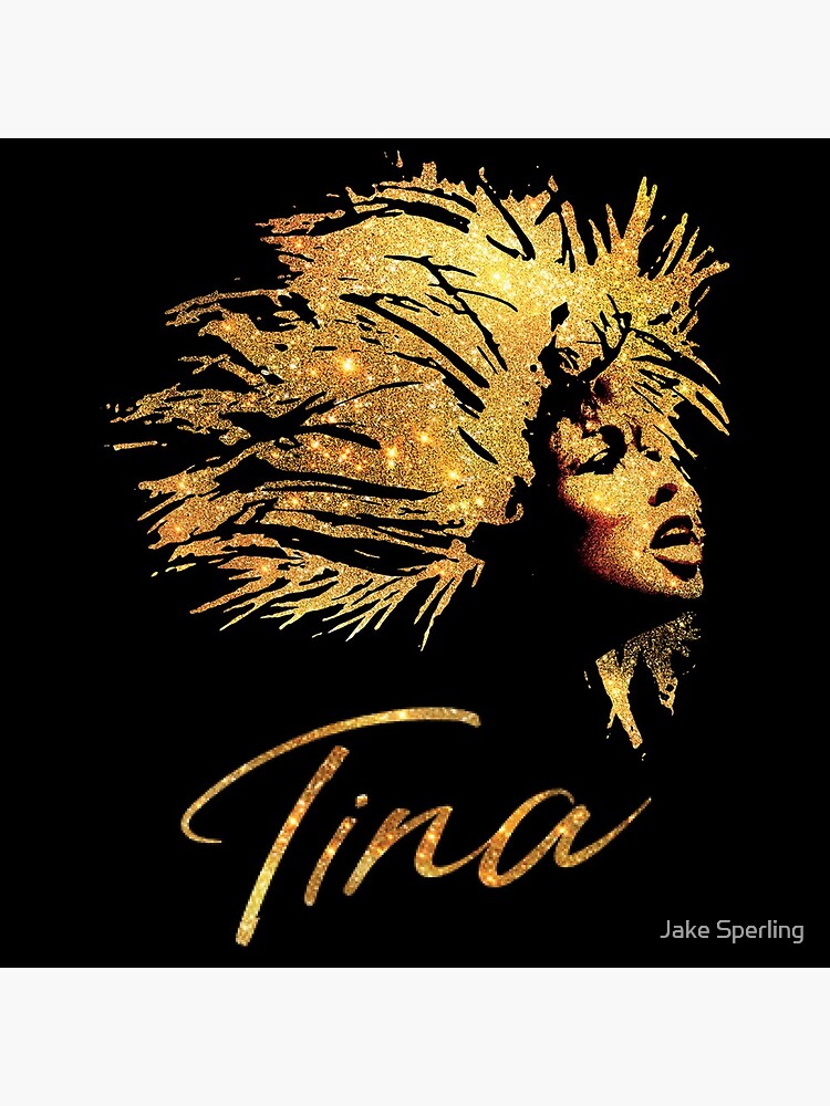 "Tina - The TINA TURNER Musical Logo" Art Print by JakeMarley4 | Redbubble