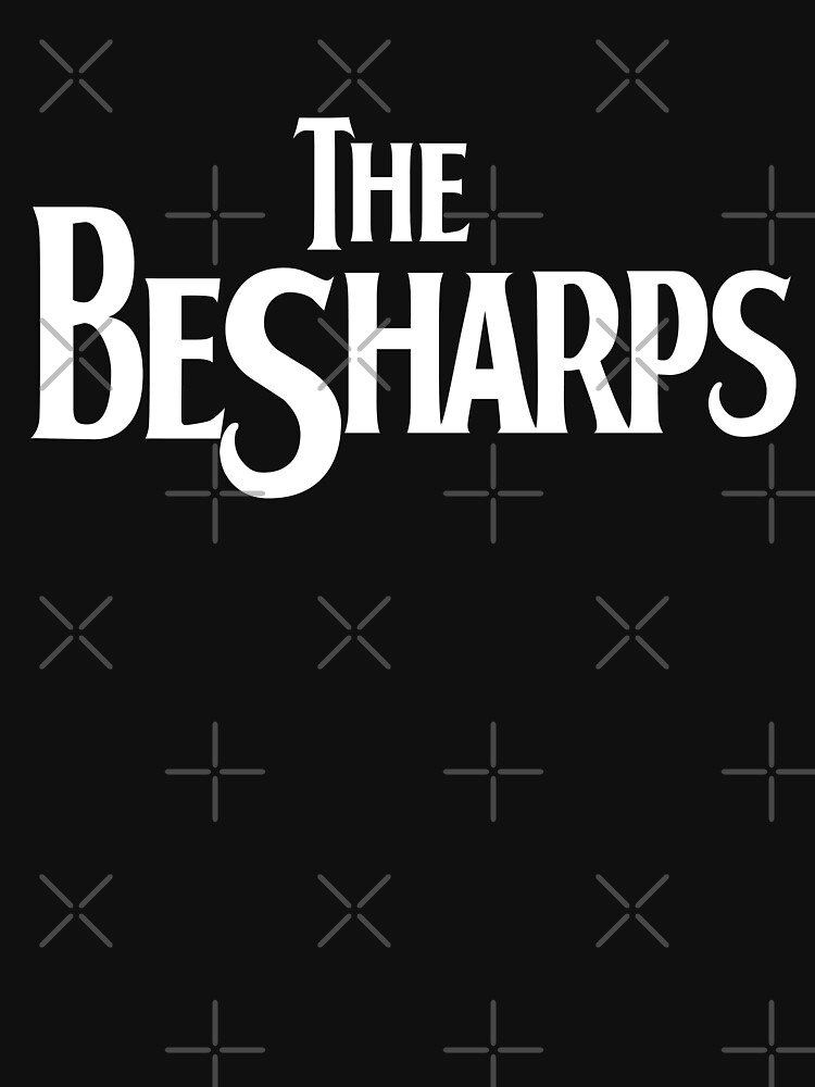 "The Be Sharps" T-shirt for Sale by rockbottomau | Redbubble | simpsons ...
