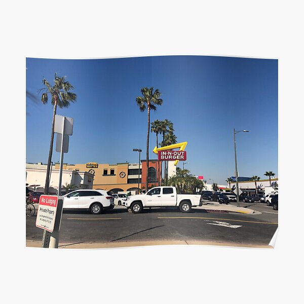 In N Out Posters | Redbubble