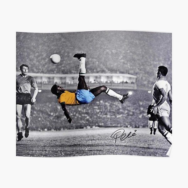 Pele Posters | Redbubble
