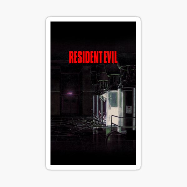 "Resident Evil The Evil Lab Monsters" Sticker for Sale by mr-jerichotv ...