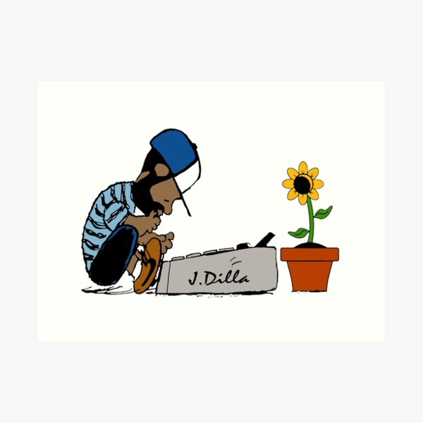 "J.dilla" Art Print for Sale by Dariayolan | Redbubble