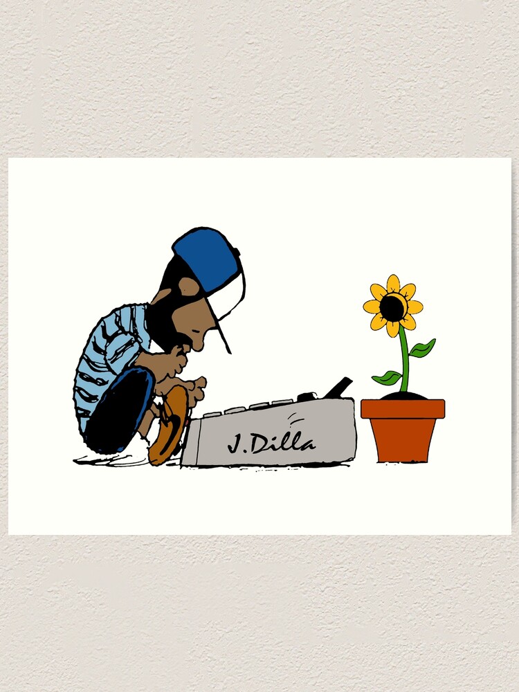 "J.dilla" Art Print for Sale by Dariayolan | Redbubble