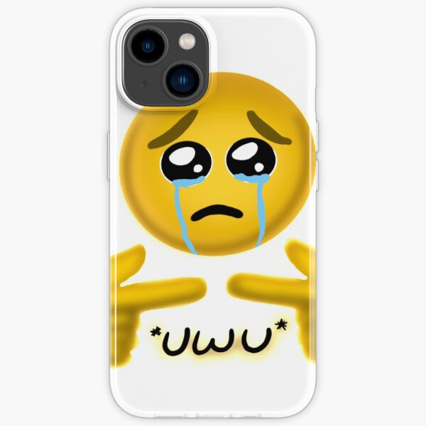 "Uwu crying" iPhone Case for Sale by krayolaa | Redbubble