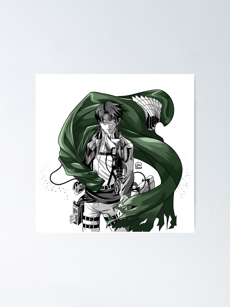 "LEVI" Poster by Jenny-boo-art | Redbubble