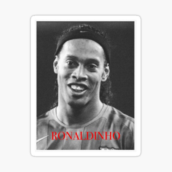 "The legend ronaldinho " Sticker for Sale by Xaix | Redbubble