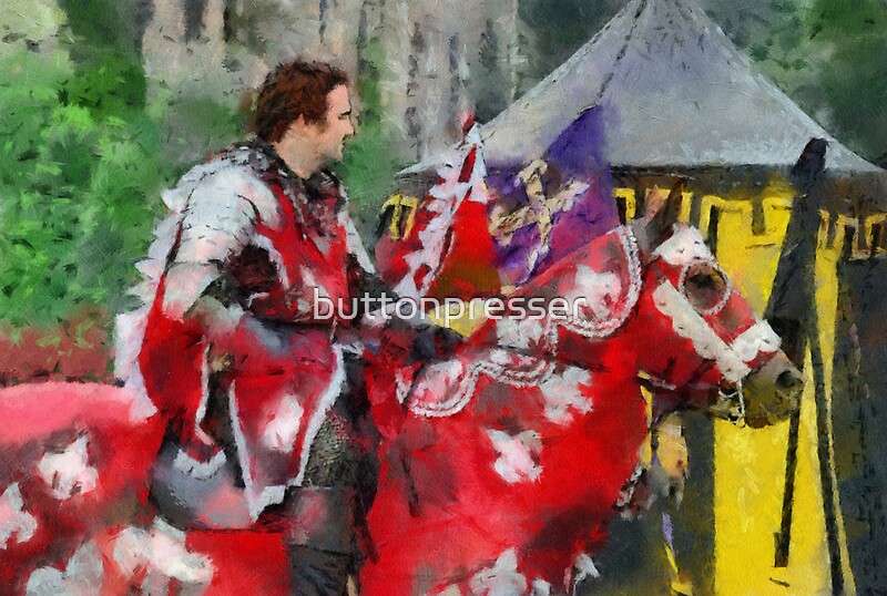 "The Red knight, Joust 2006 at Berkeley Castle in Gloucestershire" by ...