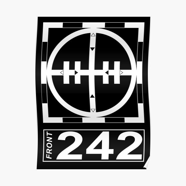 Front 242 Posters | Redbubble