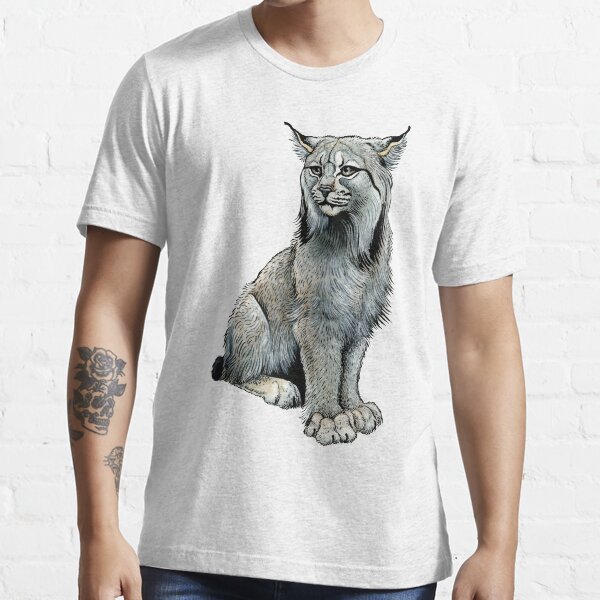"Canadian Lynx" T-shirt for Sale by SavannahPHosk | Redbubble | ink ...