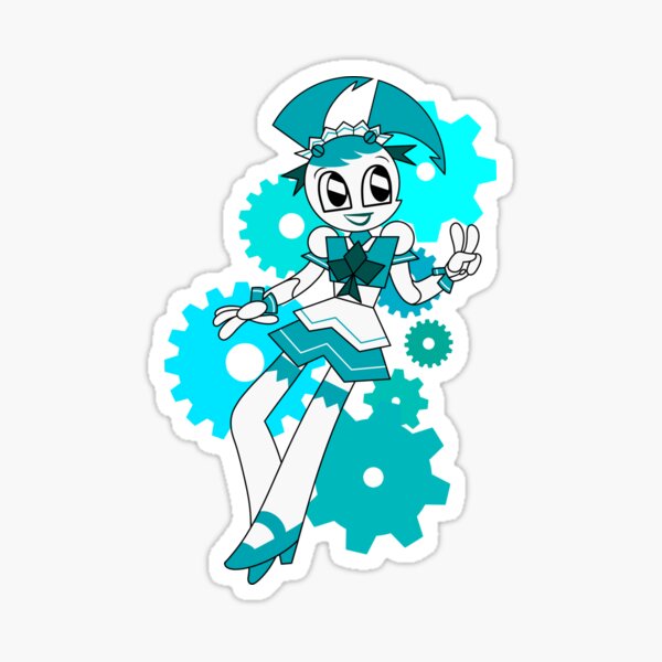 "Jenny" Sticker for Sale by alightedsylph | Redbubble