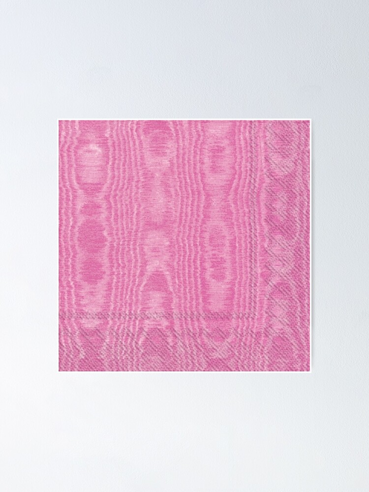 "pink moire" Poster by philippe63000 | Redbubble