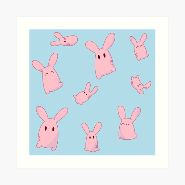 "Toilet-Bound Hanako-Kun Mokke Mokkes Pattern" Art Print by leixa ...