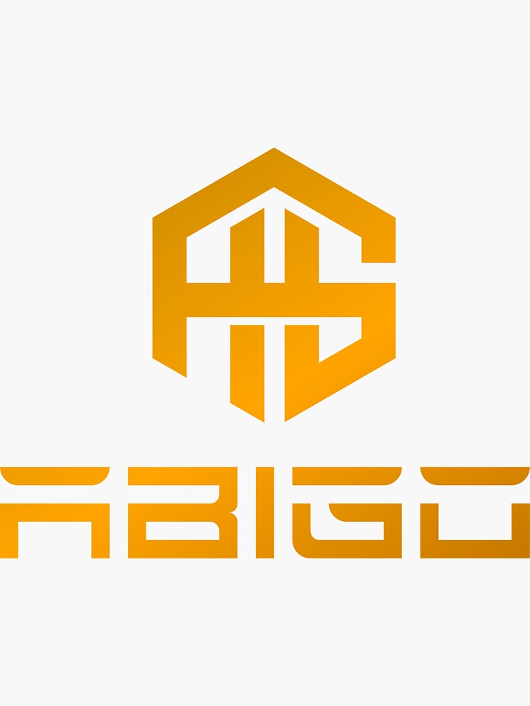 "ABIGO" Sticker by abigocaramel | Redbubble