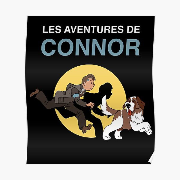 "The Adventures of Connor" Poster by ClaraEvoli | Redbubble