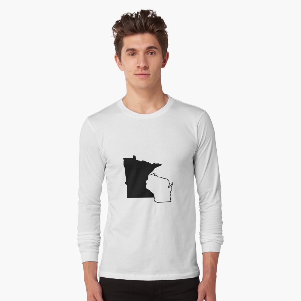 "Minnesconsin Minnesota Wisconsin Sticker " Sticker for Sale by ...