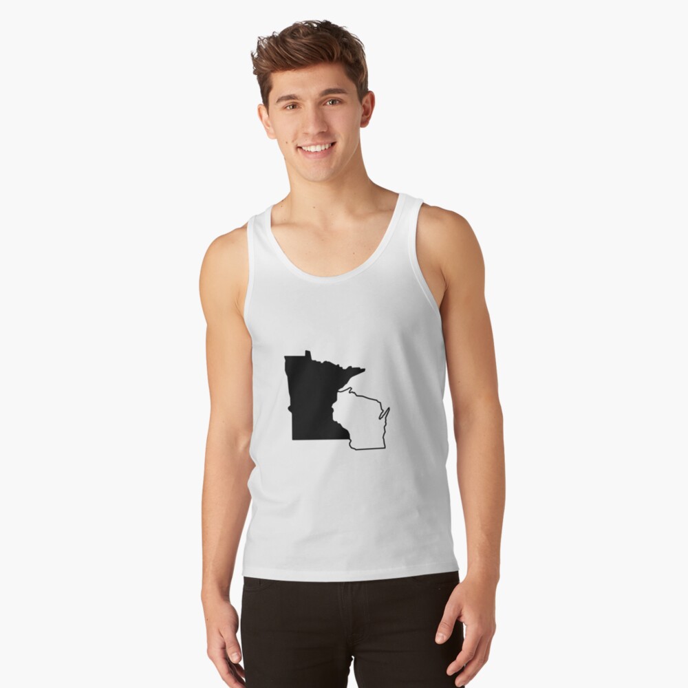 "Minnesconsin Minnesota Wisconsin Sticker " Sticker for Sale by ...