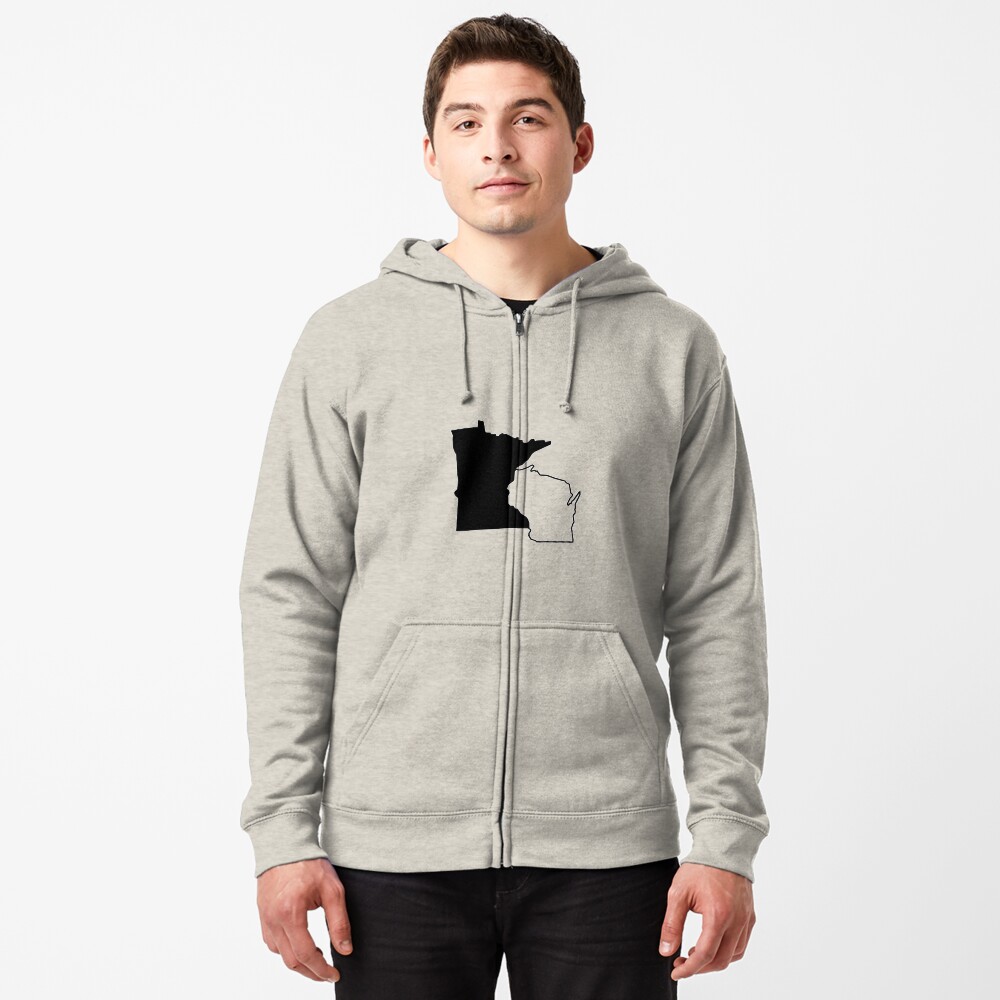 "Minnesconsin Minnesota Wisconsin Sticker " Sticker for Sale by Ellie ...