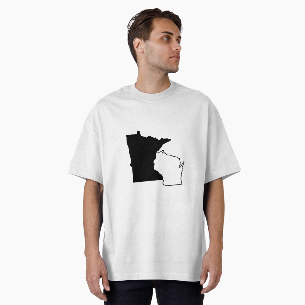 "Minnesconsin Minnesota Wisconsin Sticker " Sticker for Sale by ...