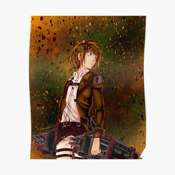 Póster «Attack On Titan Fanart - Armin Arlert (Versión 5/5)» de FRD ...