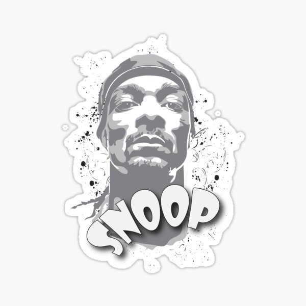 "snoop" Sticker for Sale by trakatra | Redbubble